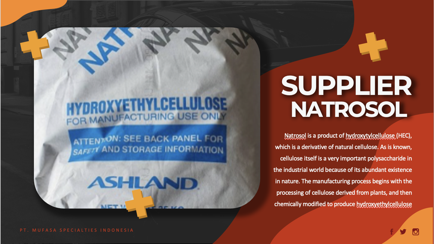 Supplier Natrosol - PT. Mufasa Specialties Indonesia
