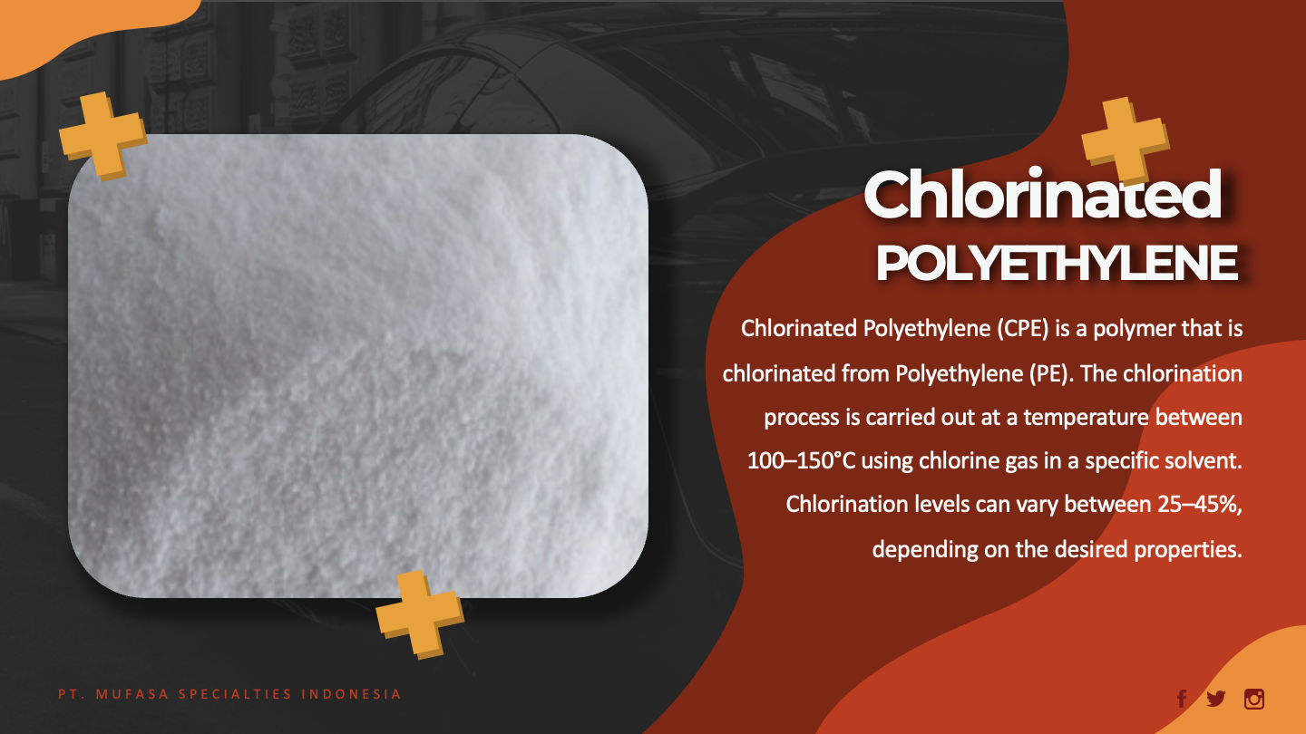 Jual Chlorinated Polyethylene 135A - PT. Mufasa Specialties