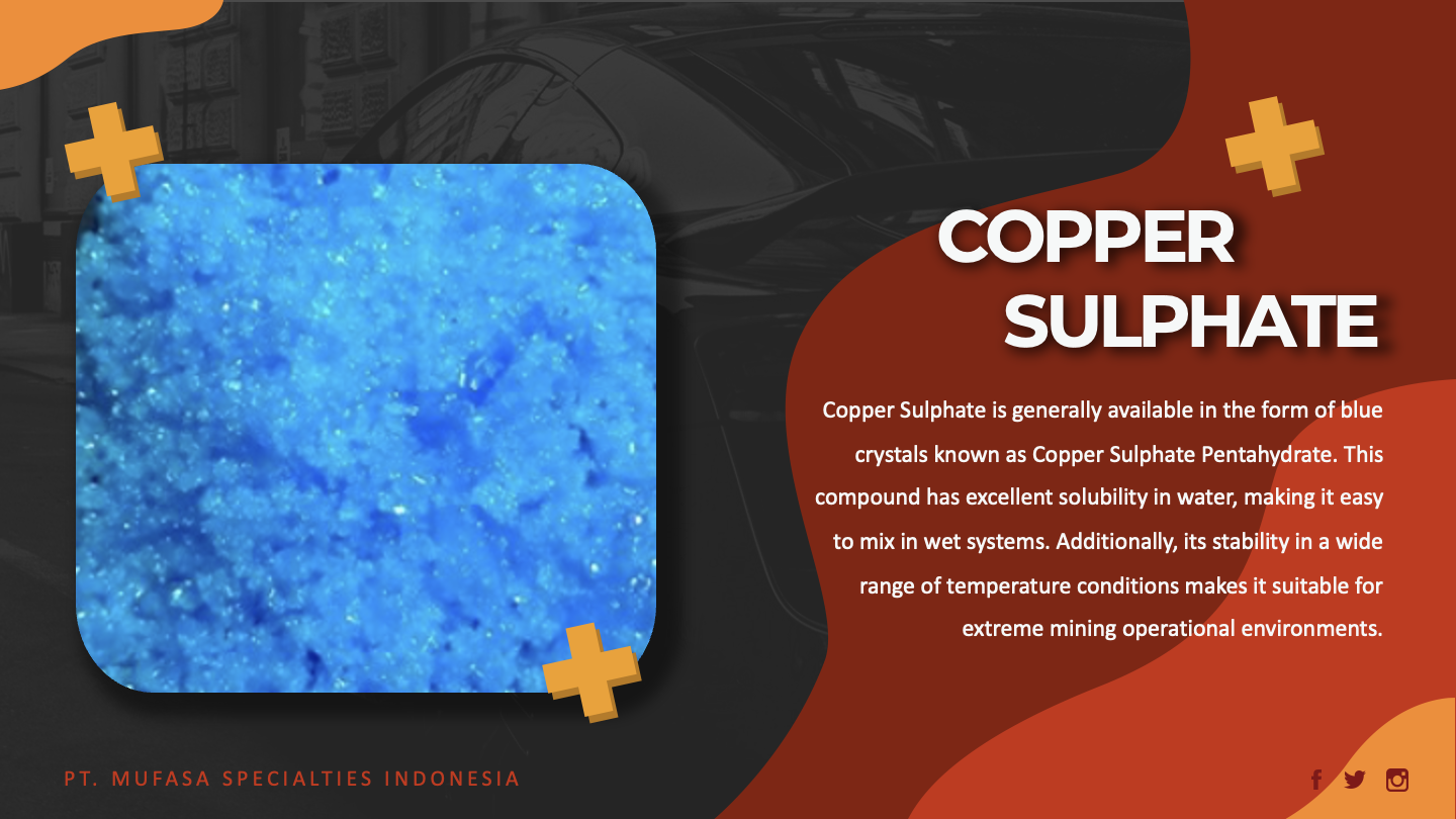Jual Copper Sulphate - PT. Mufasa Specialties Indonesia